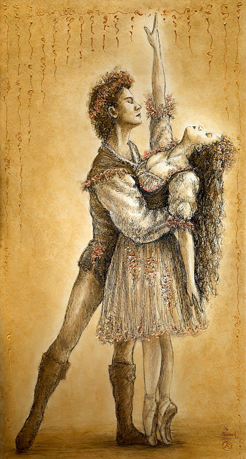 Spirit Of Ballet (ii) - A Dance Of Strength And Grace